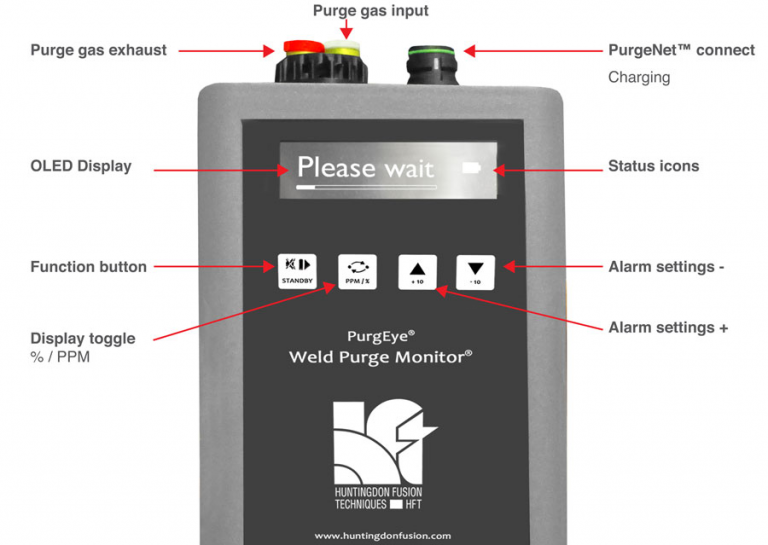 Purge Monitors PurgEye Weld Purge Monitors for welding stainless