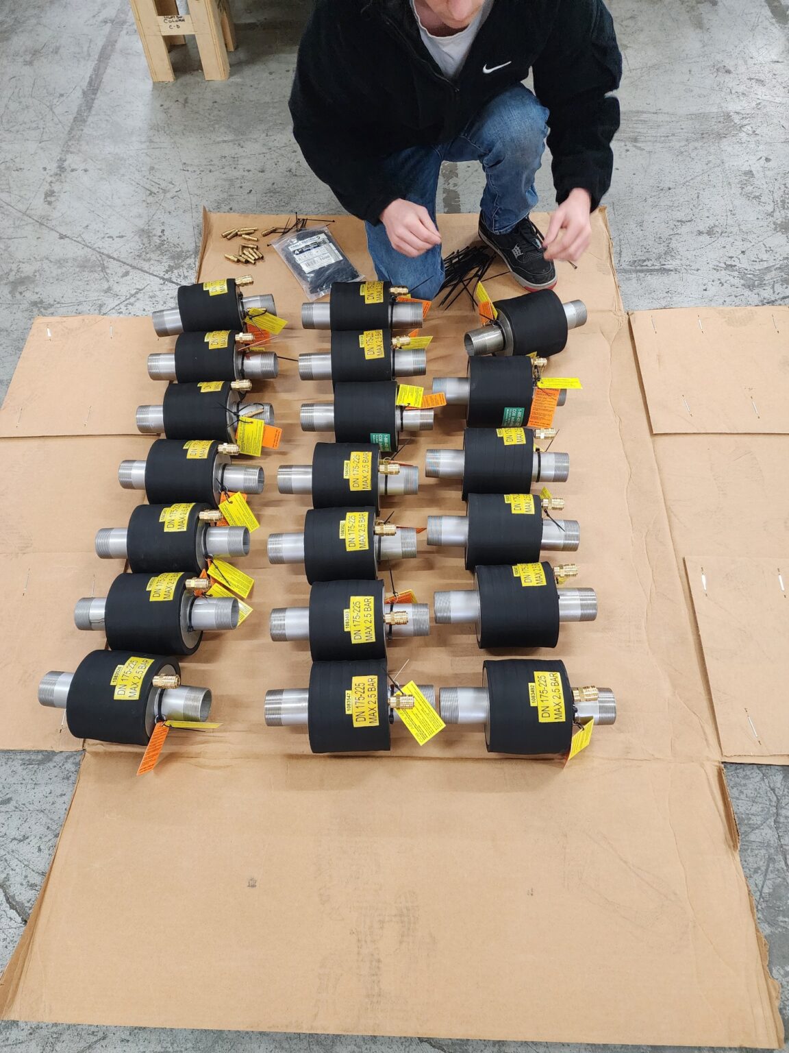 MultiSize Inflatable Pipe Plugs / Flow Stoppers - COB Industries